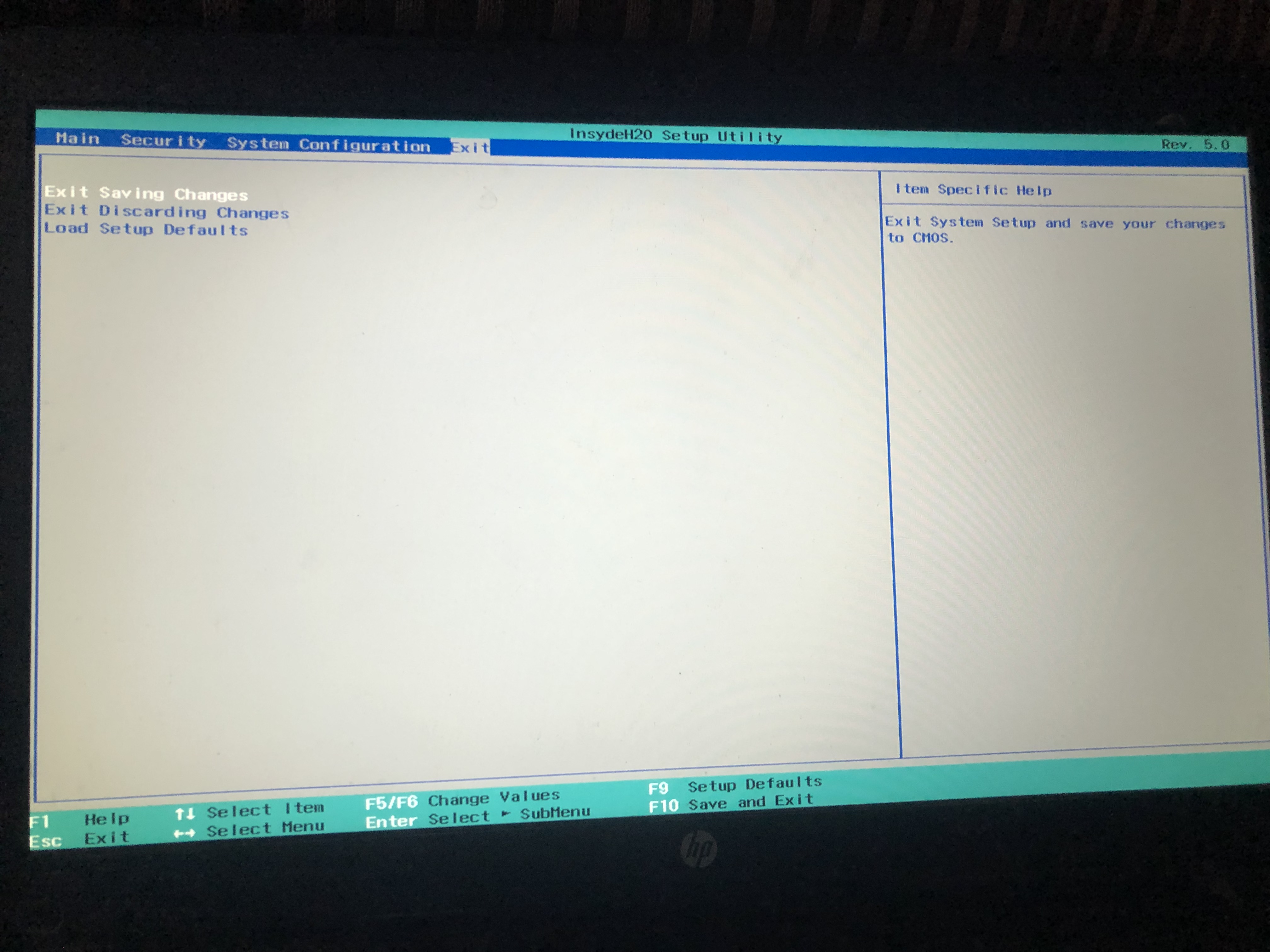 Advanced Bios settings - HP Support Community - 7239889