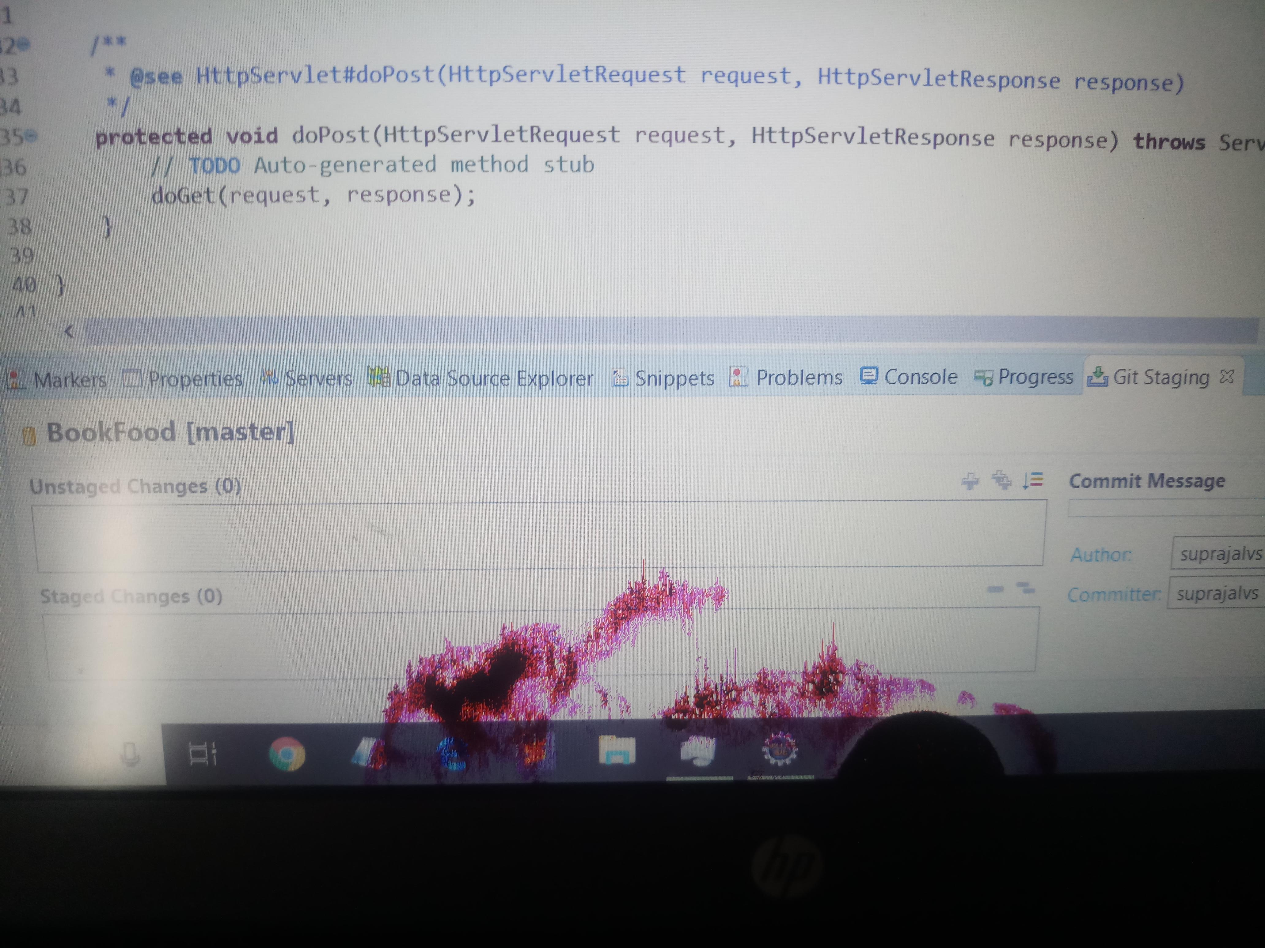 Pink spots on HP Laptop screen - HP Support Community - 7243225