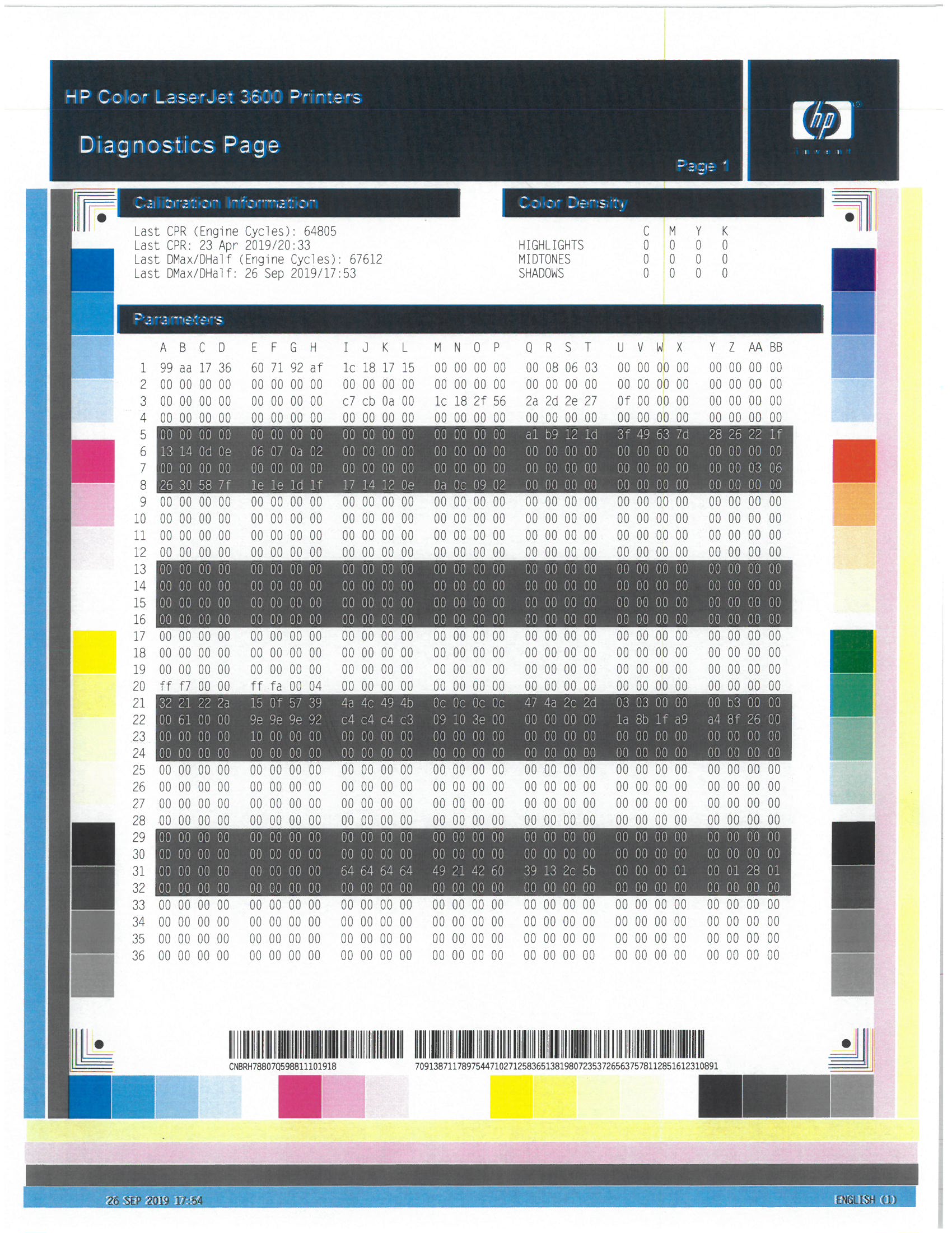 Solved: Color not lining up - HP Support Community - 7249870