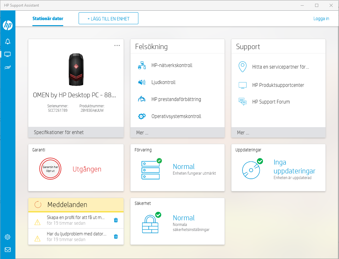 Solved: Different type of HP support Assistant - HP Support Community ...
