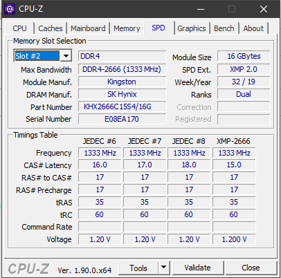 Solved: DRAM Frequency reporting just under 1200 on two 2666Mhz ram ...