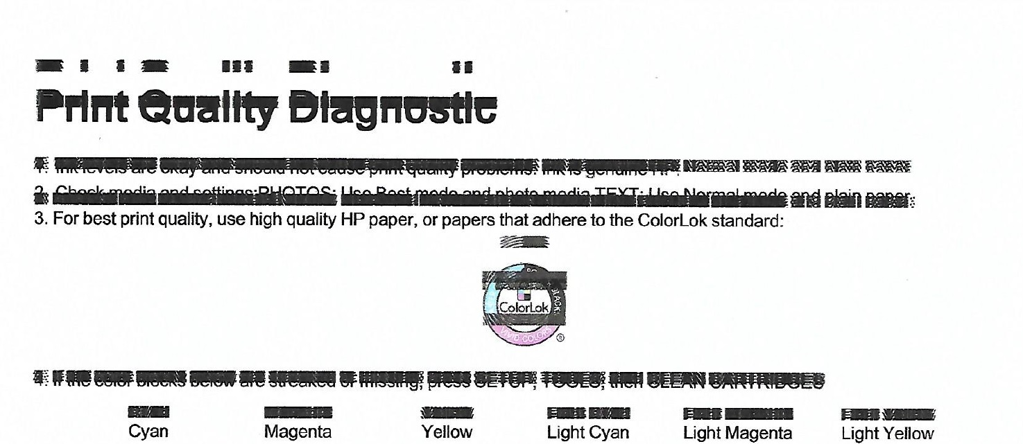 Horizontal black lines across all printing HP Envy Printer - HP Support ...