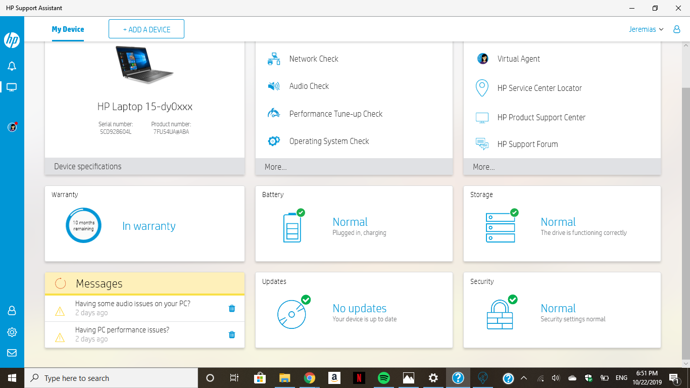 Black Transparent Shadow on Screen - HP Support Community - 7275392