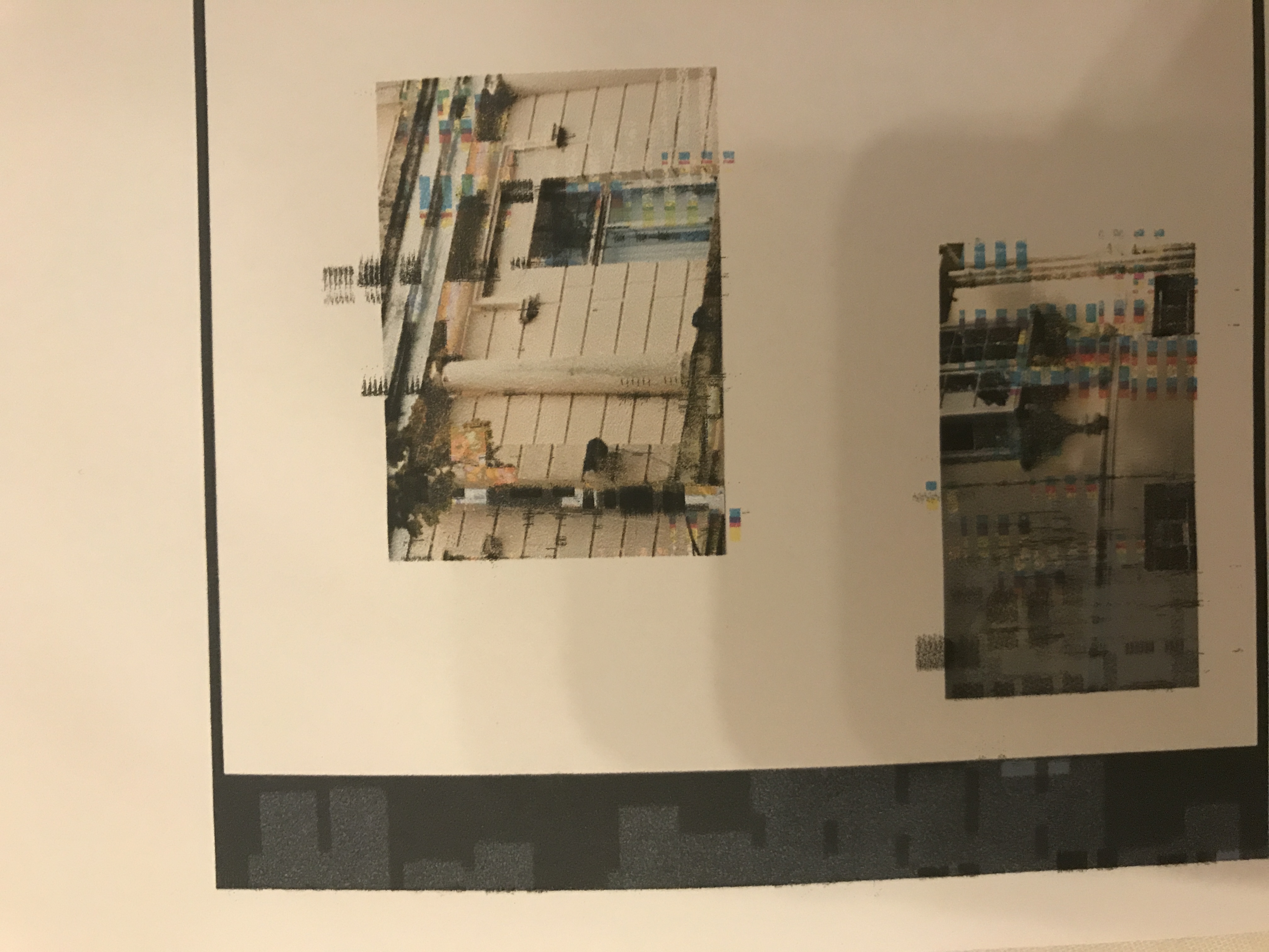Glitch effect when printing - HP Support Community - 7285601