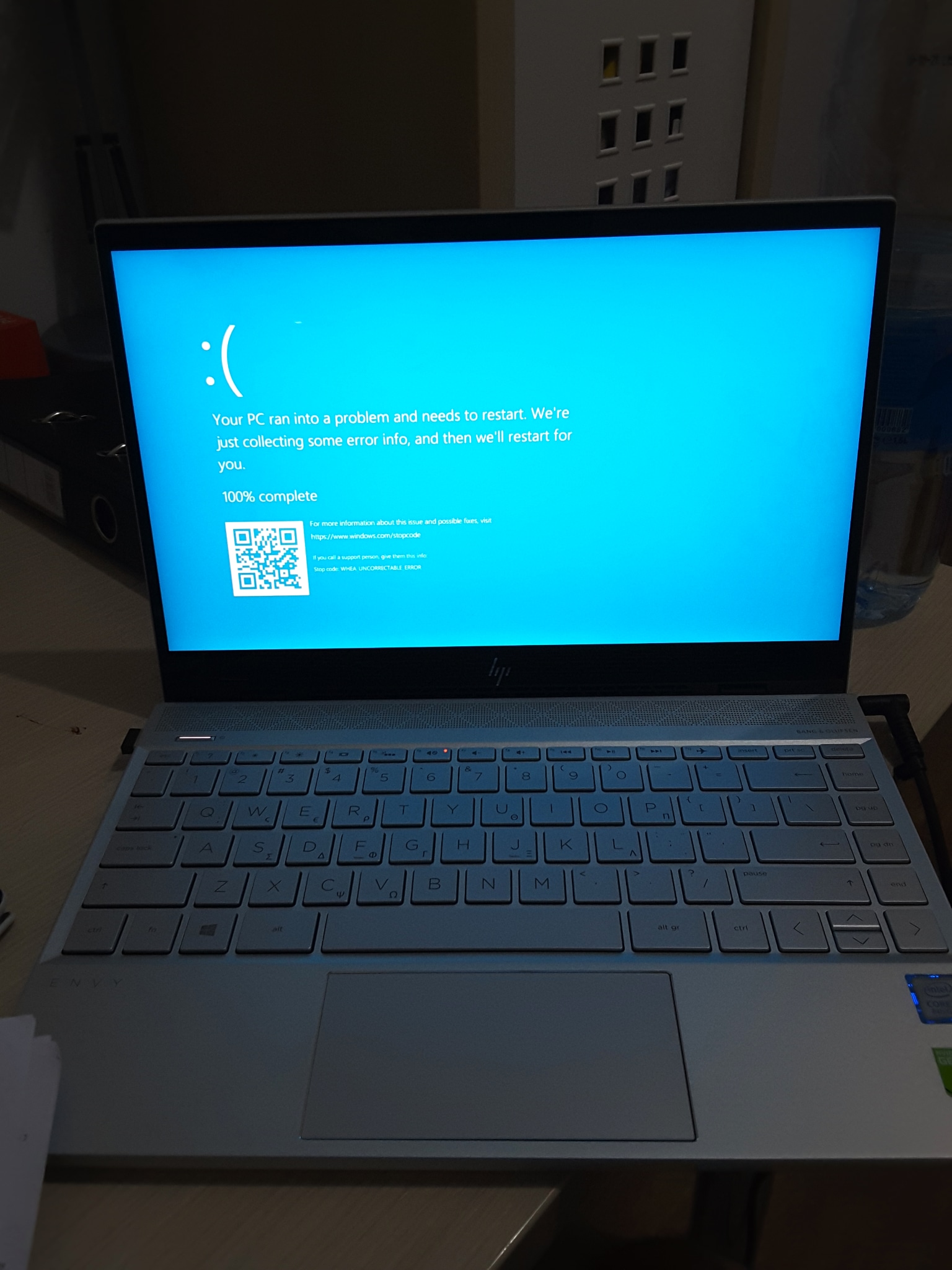 Blue screen - HP Support Community - 7286060