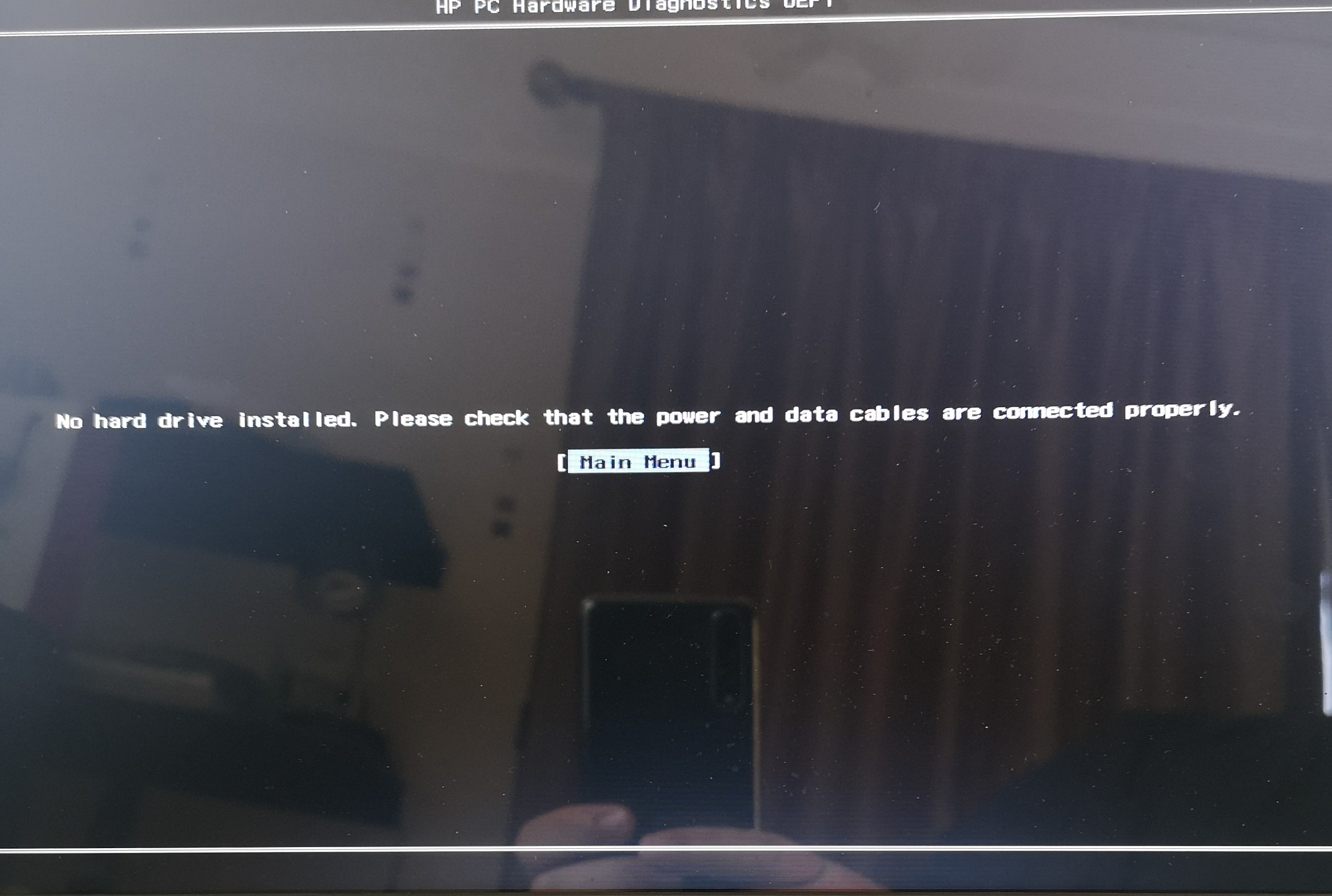 hp notebook not booting - 'No hard drive installed' - HP Support ...