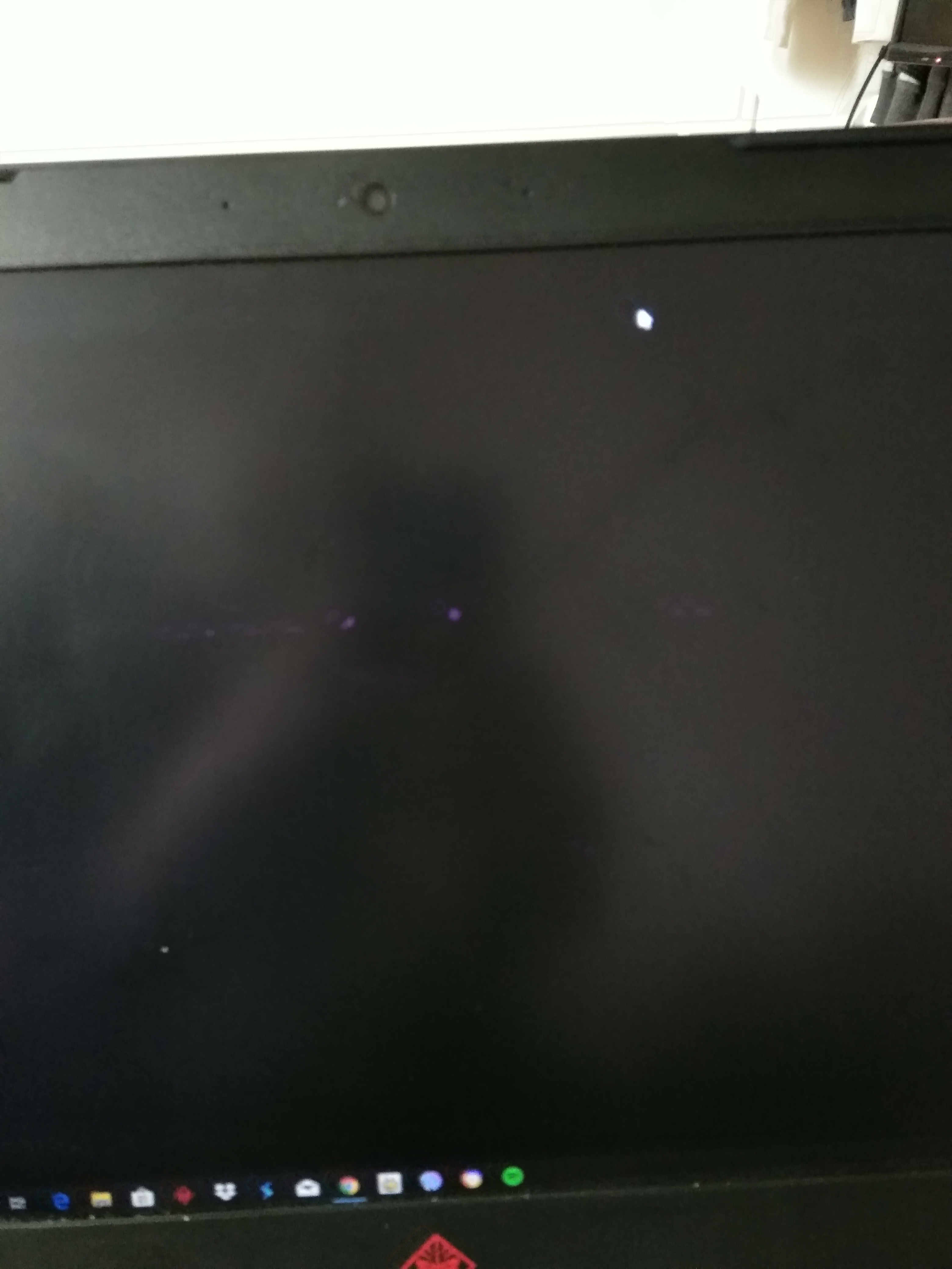 Random marks appeared on omen laptop screen - HP Support Community ...