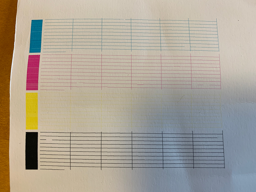 Solved: Banding on newly revived HP DesignJet 800 printer - HP Support ...