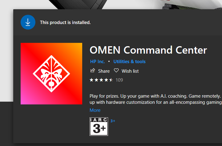 Omen Command Center issue - HP Support Community - 7334110