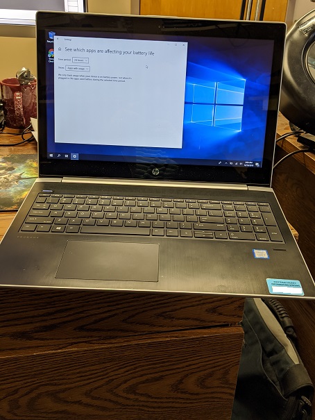 Solved: Plugged in not charging. Notice, the laptop is not plugged i ...