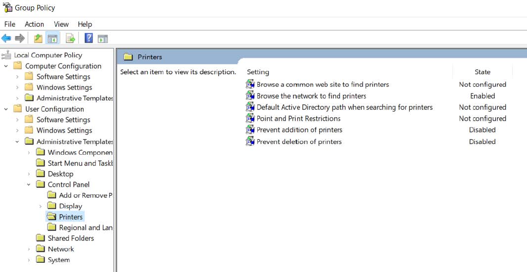 Cannot Remove Printer from "Devices and Printers" using all ... - HP ...