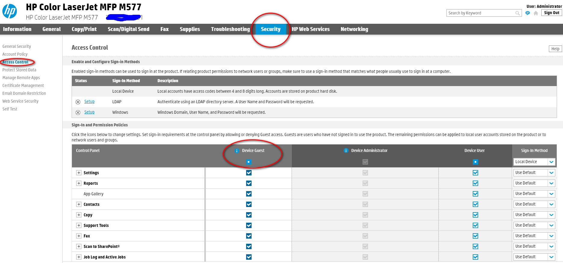 Solved: How do I create a pin for a LaserJet 500 MFP M525? - HP Support ...