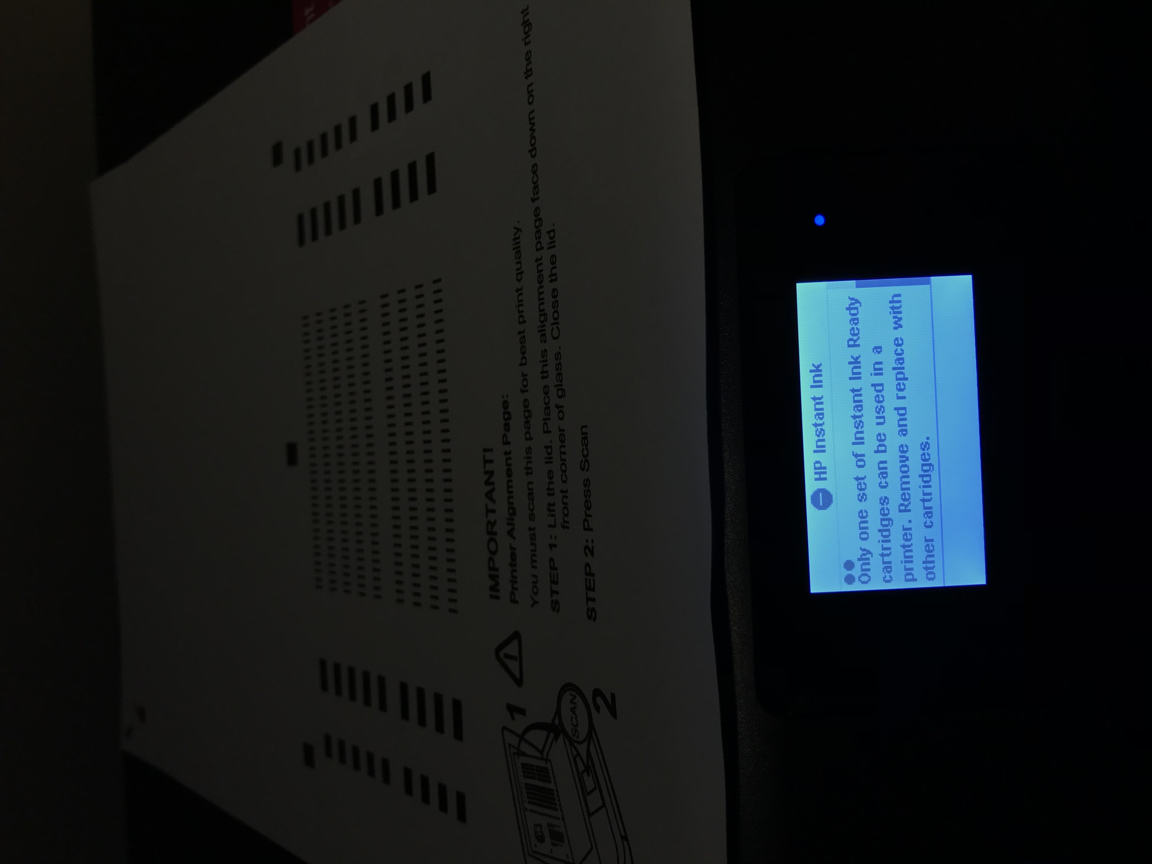 Solved: New printer / new ink - HP Instant Ink cartridge issues - HP ...