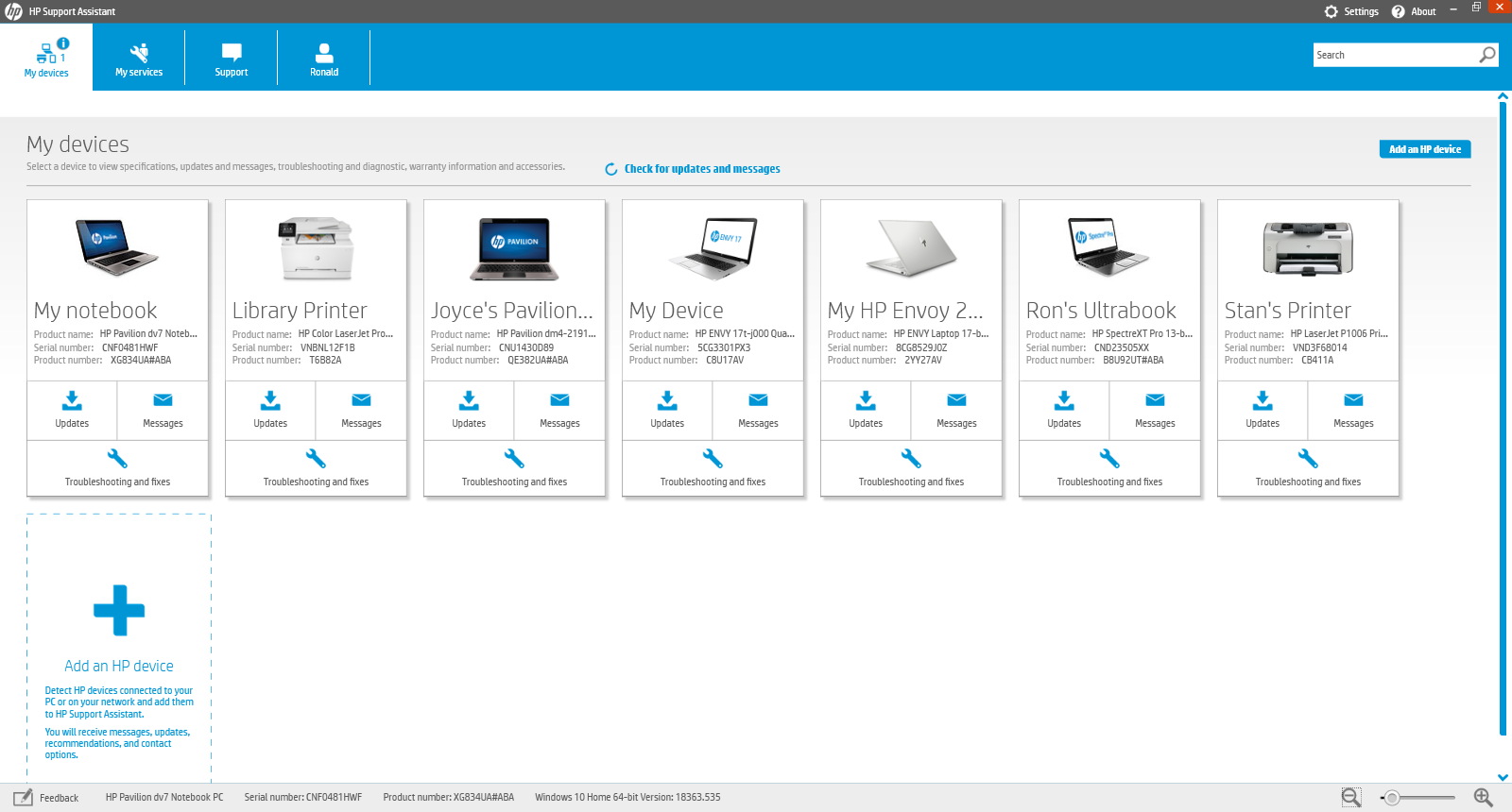 HP Support Assistant icon in Task Bar indicates 1 issue but ... - HP ...