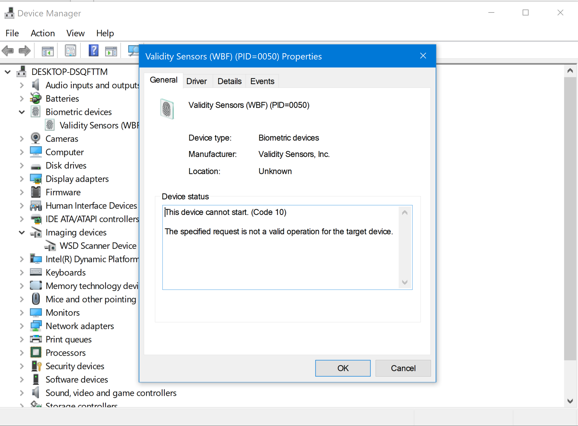 Finger print scanner not working in windows 10 - HP Support Community ...