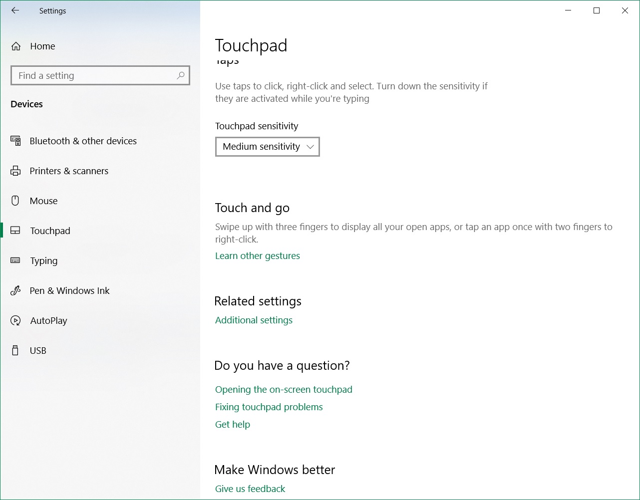 Want to switch to using two-finger scrolling from using the ... - HP ...