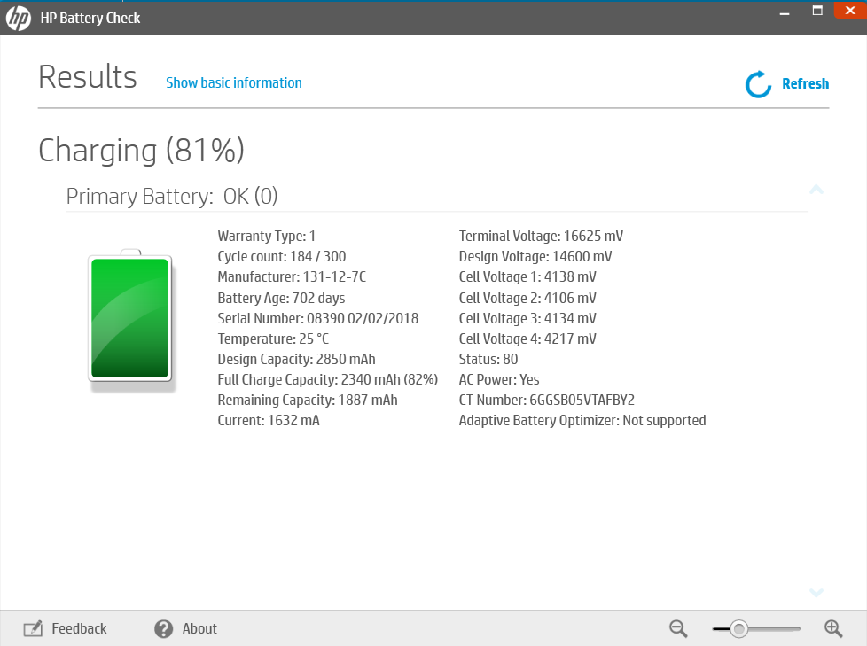 Battery charging automatically stopping and starting.Laptop ... - HP ...