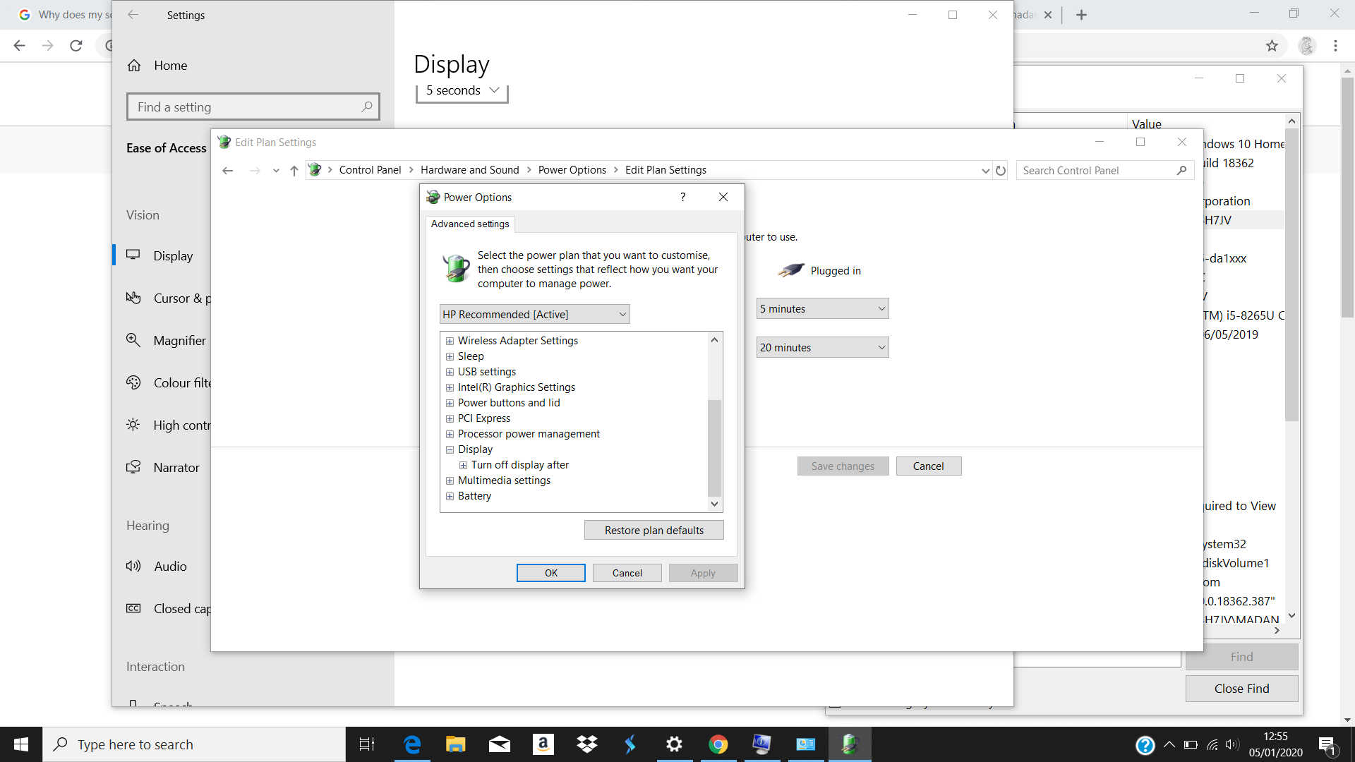 How to disable auto brightness - HP Support Community - 6308119