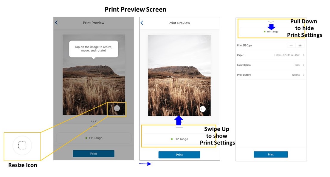 HP Smart iOS Photo and Document Printing - HP Support Community - 7374705