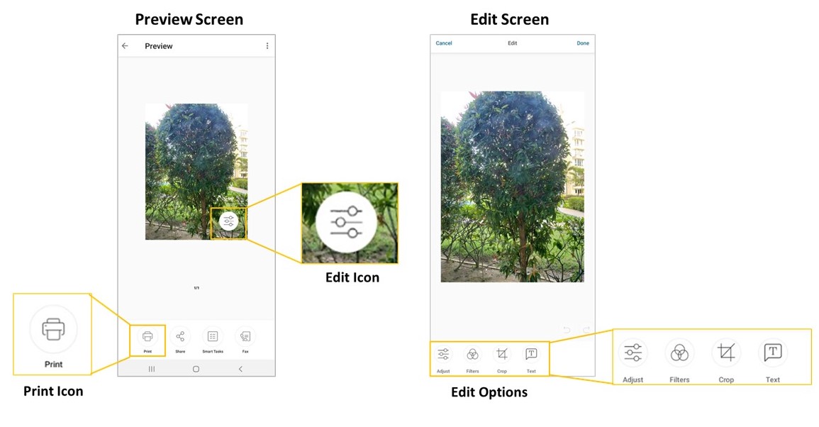 HP Smart Android Photo and Document Printing - HP Support Community ...