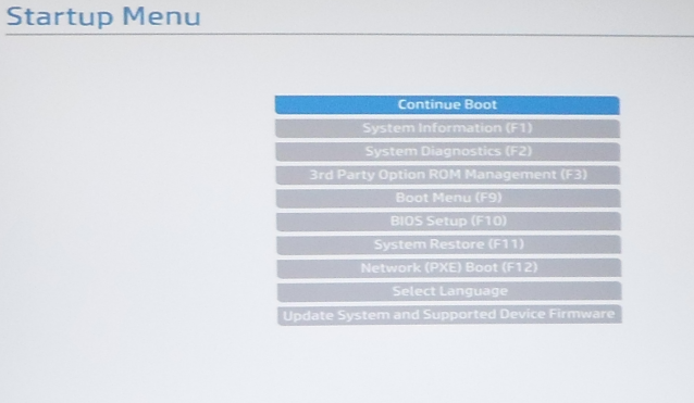 ERROR 3F0 Boot device not found with HD TOSHIBA MQ01ABF050 - HP Support ...