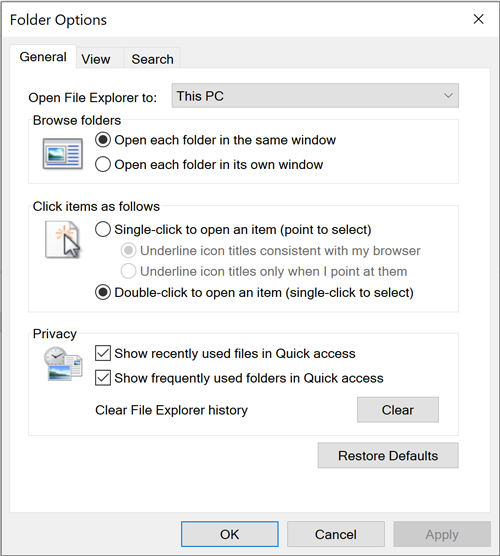 File Explorer Navigation Pane Icons Changed - HP Support Community ...