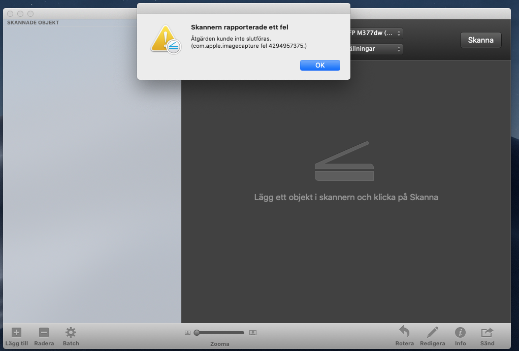 Solved: (Update: macOS 10.15.3 contains fix) HP Easy Scan is not cur ...