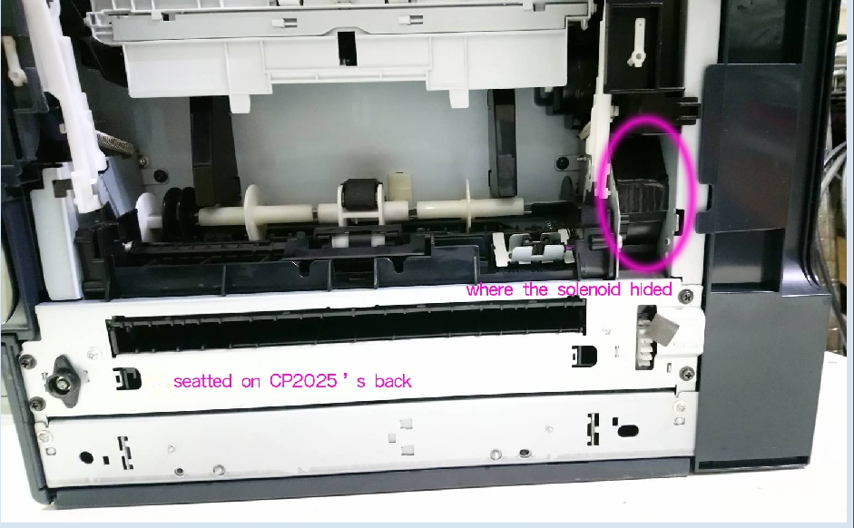 Solved: CP2025 "Sticky Solenoid" - HP Support Community - 7450718