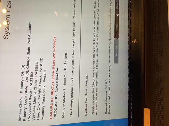Solved: PC boot failure- win 10 wont reinstall. Failed RAM test - HP ...