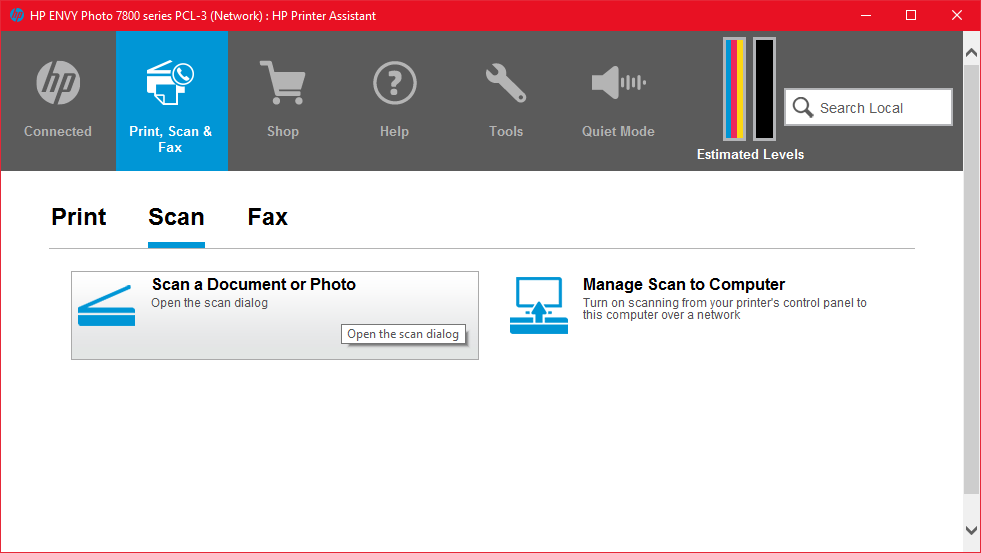 Solved: How do I set up Scan to Computer? - HP Support Community - 7469385 Solved: How do I set up Scan to Computer? - HP Support Community - 7469385