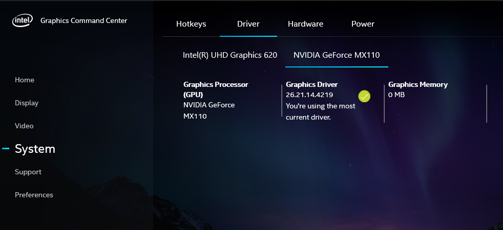 Nvidia GPU showing 0MB Graphics Memory in HP 15 da0077tx - HP Support ...