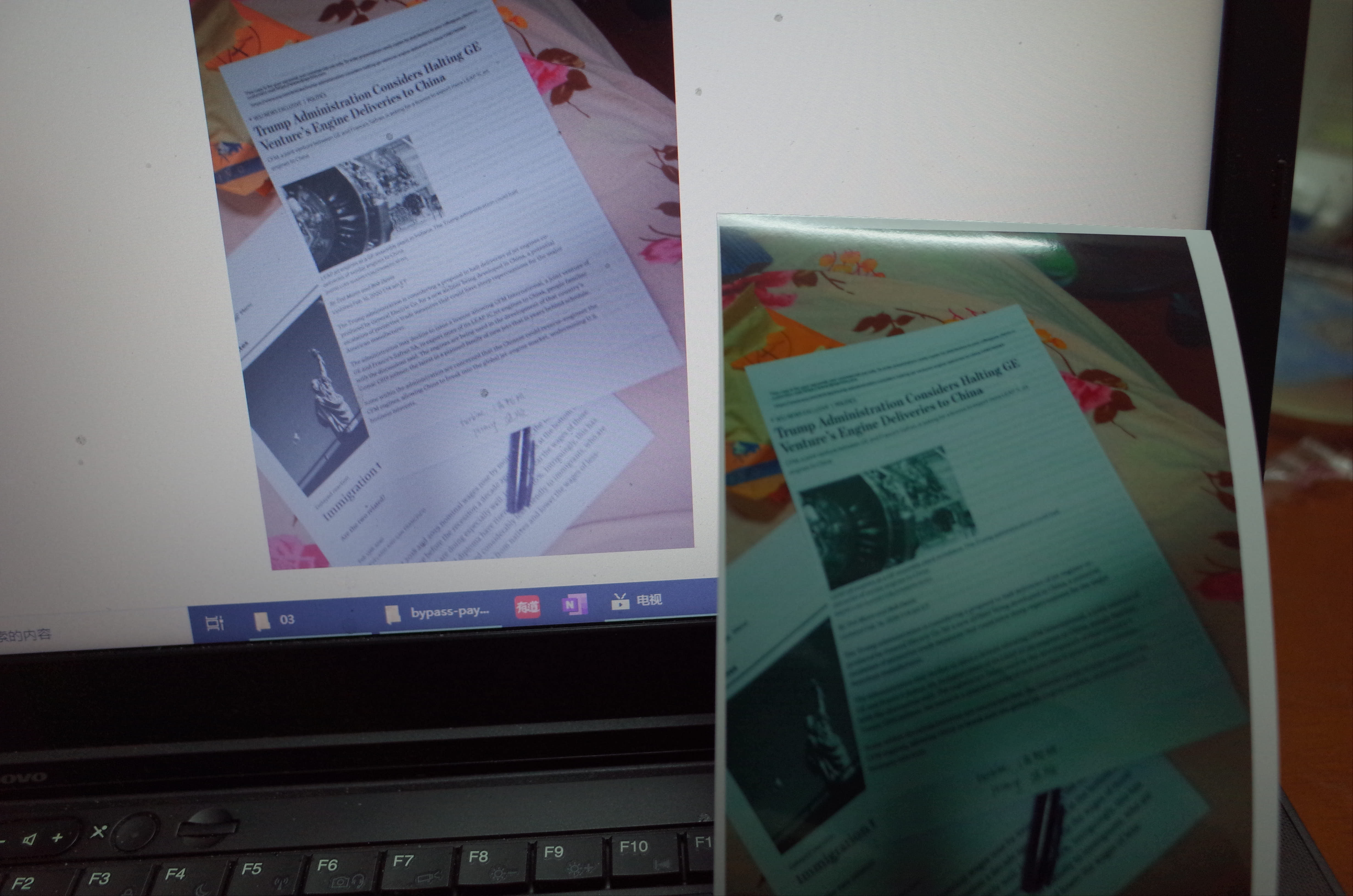 Solved: My hp2131 photo printer have a blue tint when printing photo ...