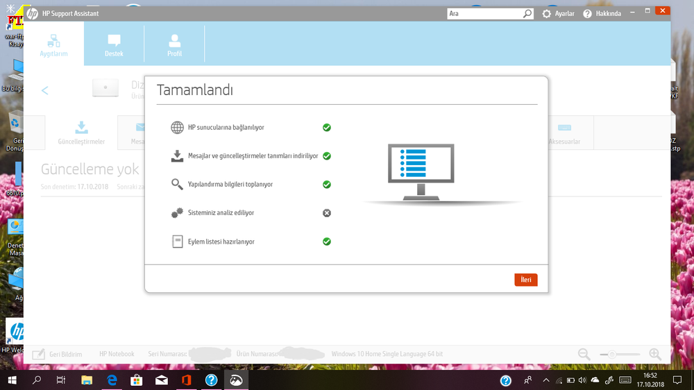 Solved: An Unexpected Token Error Detected In HP Support Assistant B ...