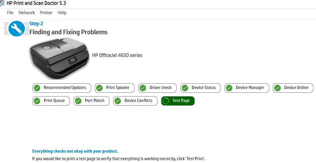 4650 printing problem - HP Support Community - 7481913