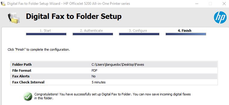 Received fax window (and digital fax folder) is empty, but f... - HP ...