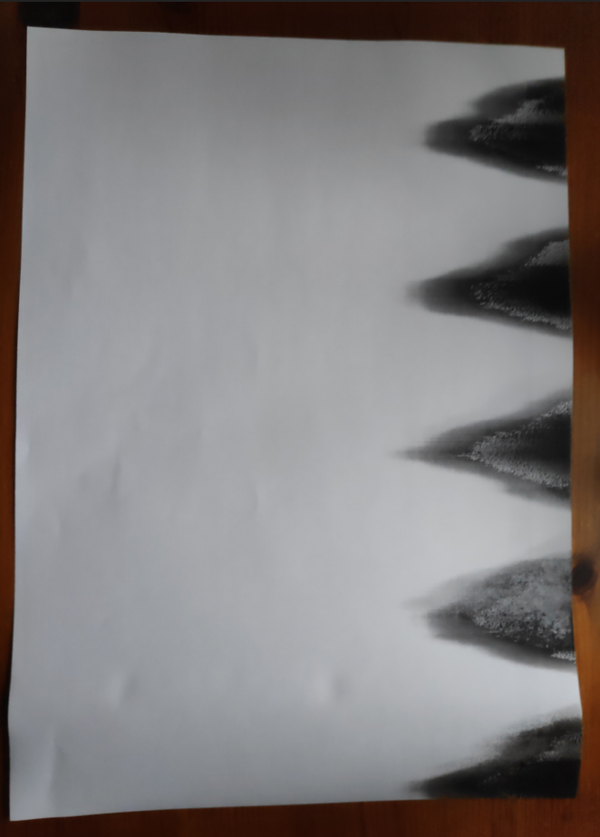 Black triangular smears on printouts - HP Support Community - 7505778