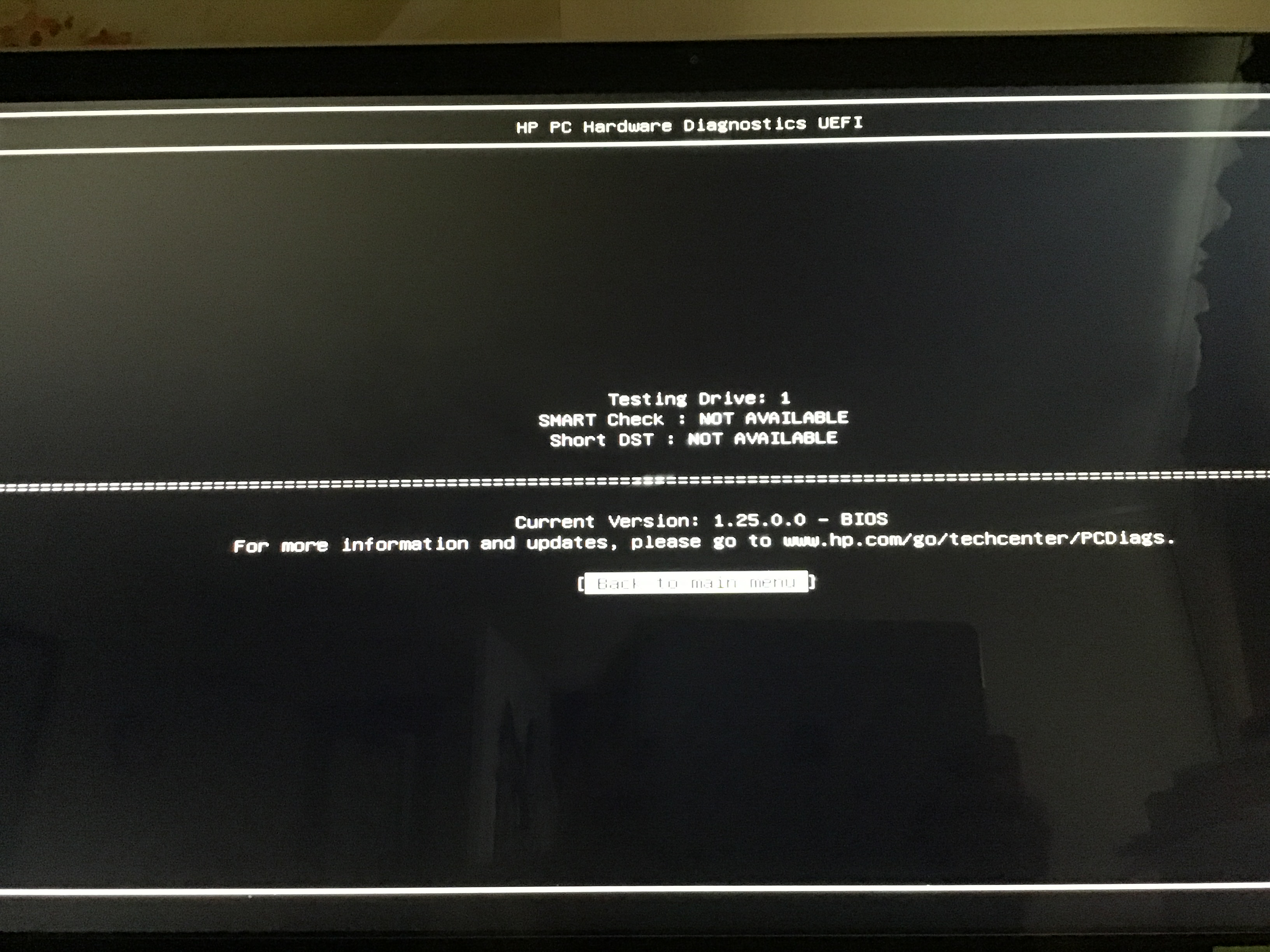 Boot device not found - HP Support Community - 7507544