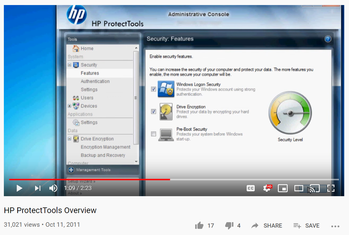 Solved: Turn off preboot security on hp elitebook 8530w with windows ...