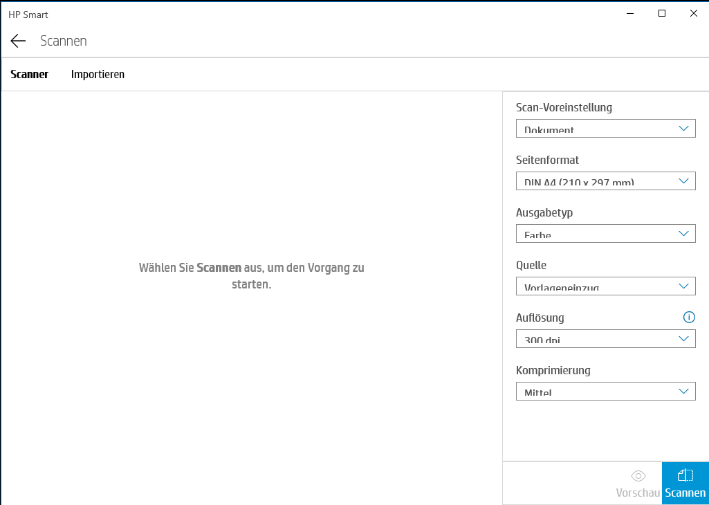 Screen HP Smart - HP Support Community - 7518743