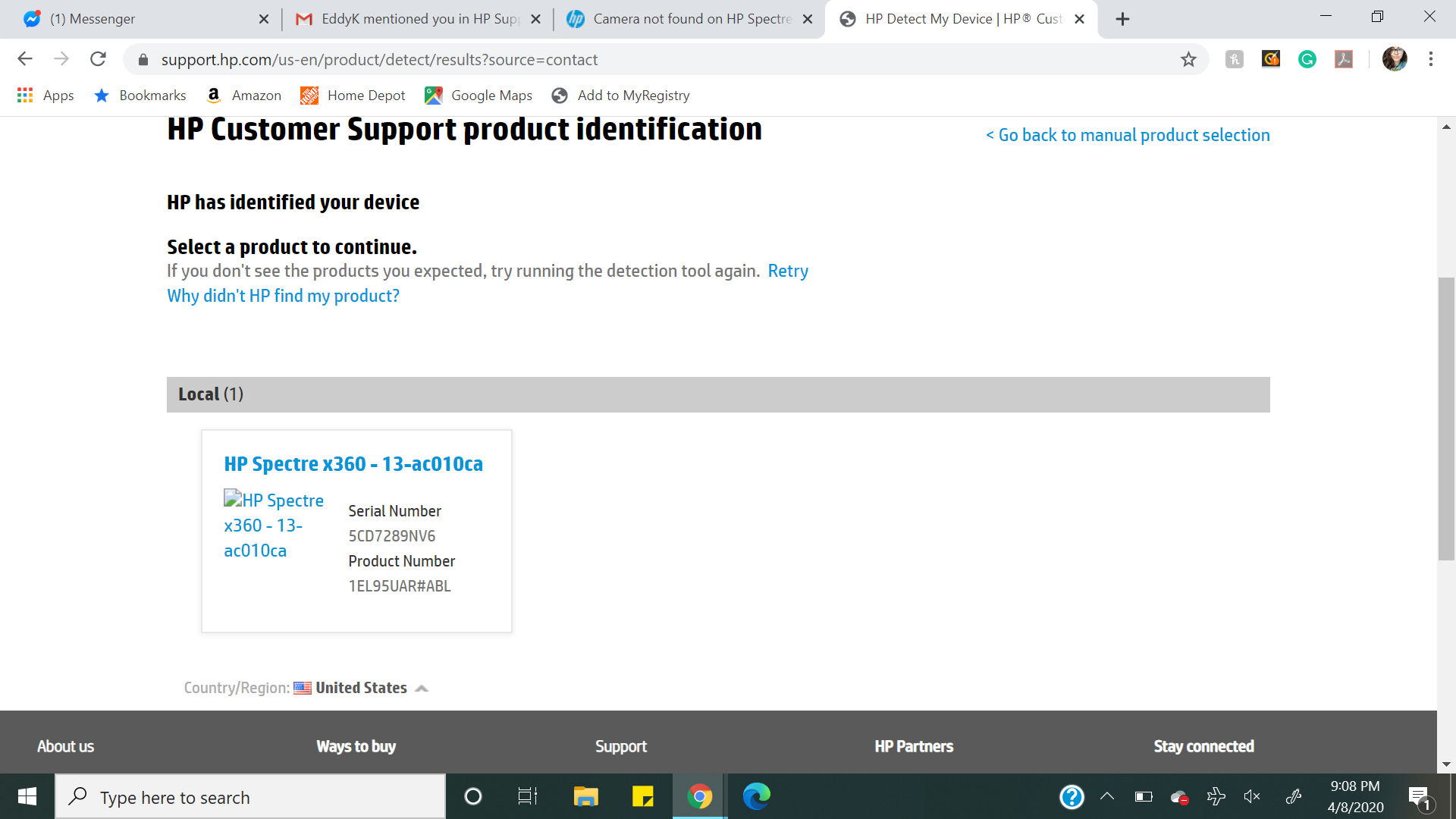 Webcam Not Working - HP Support Community - 7542934