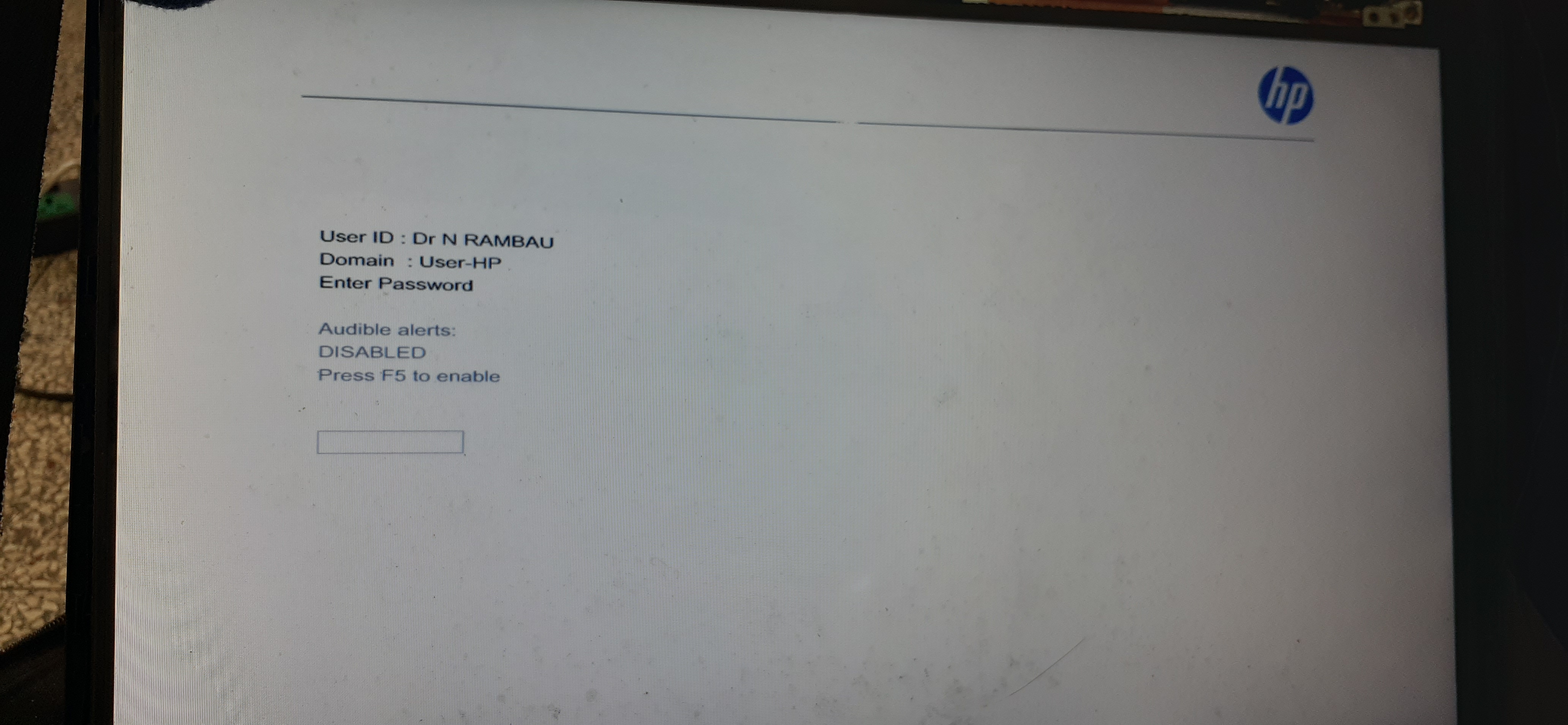 Forgot power on password - HP Support Community - 7561399