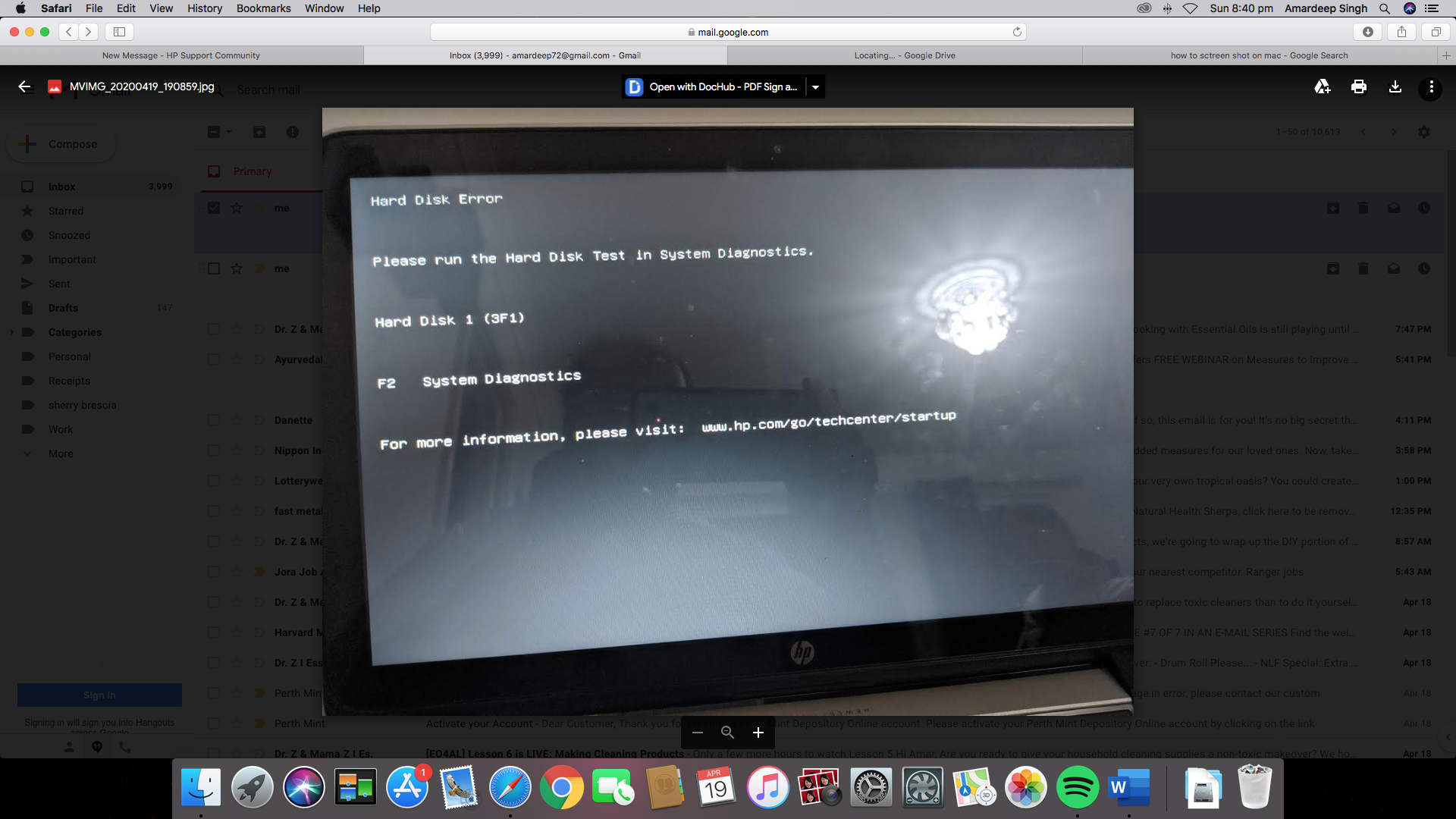 HP Pavilion not starting up - HP Support Community - 7562209