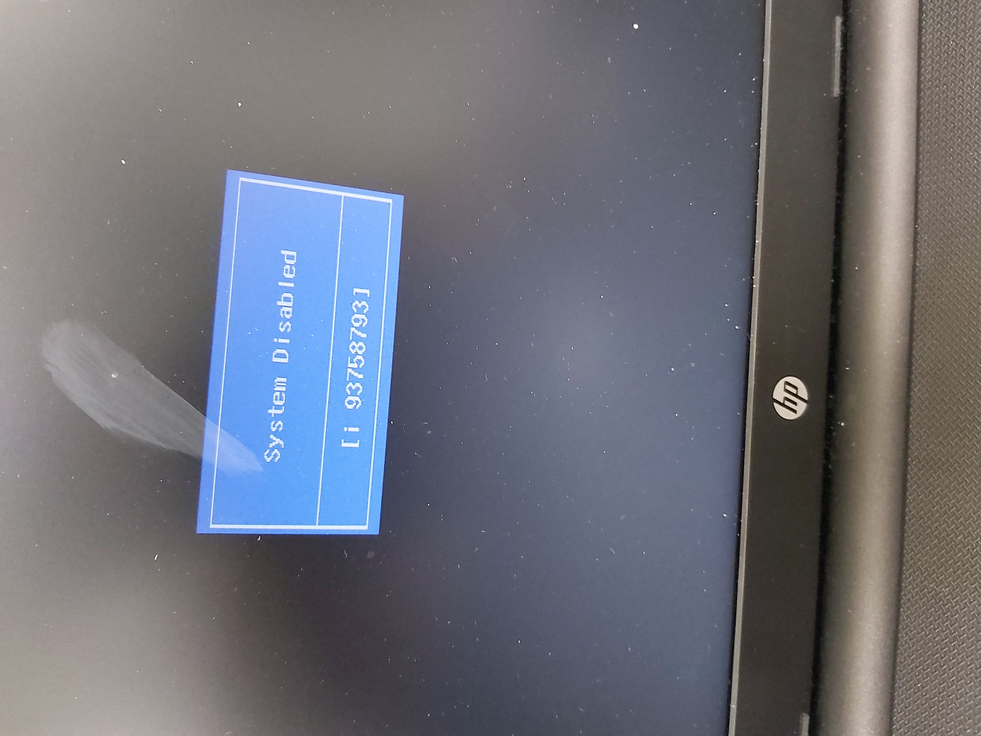 Bios and power-on password enabled no one knows the password - HP ...