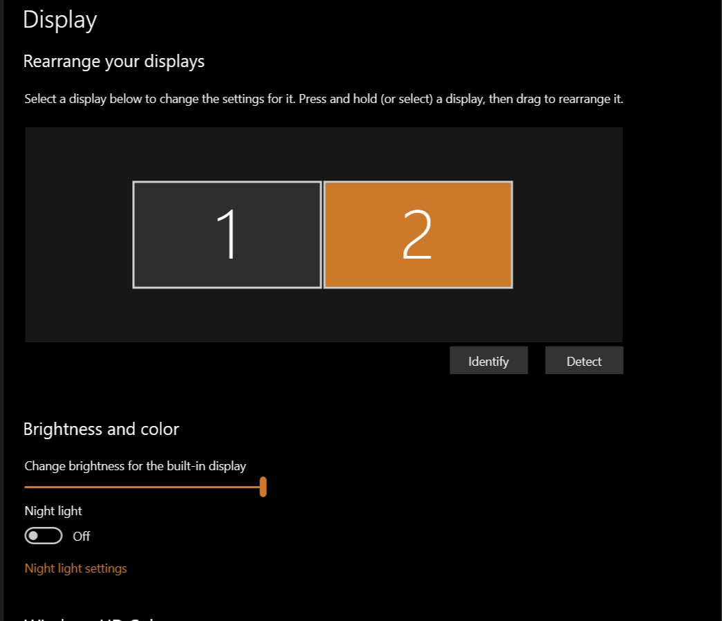 HDMI cable connected and recognized by laptop but HDTV shows... - HP ...
