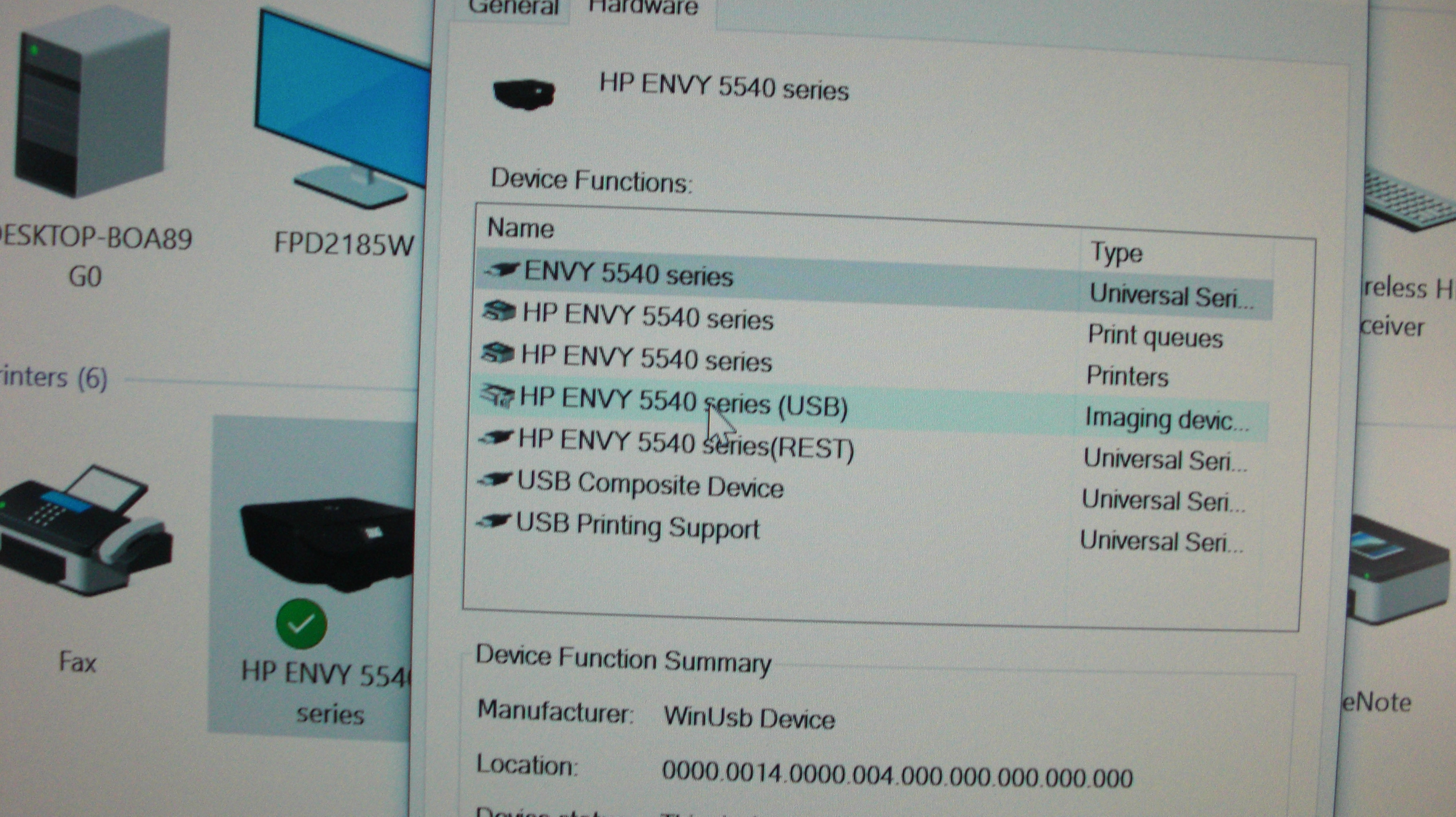 Printer prints a picture, not printing what is on my display - HP ...