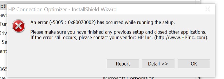 HP COnnection Optimizer Fail during uninstall - HP Support Community ...