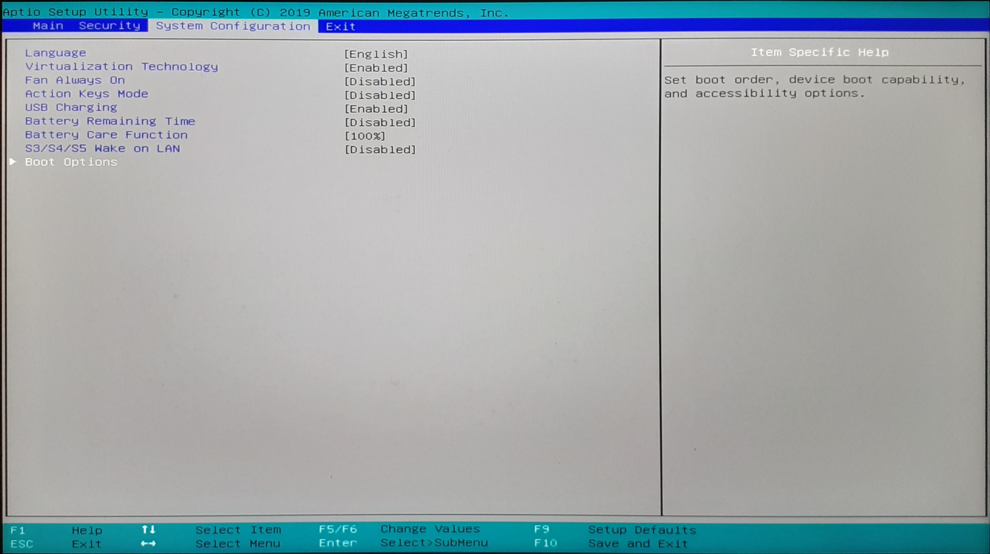 Access BIOS/UEFI Advanced Settings Tab - HP Support Community - 7584956