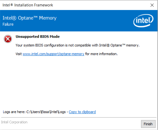intel optane memory - HP Support Community - 7587771