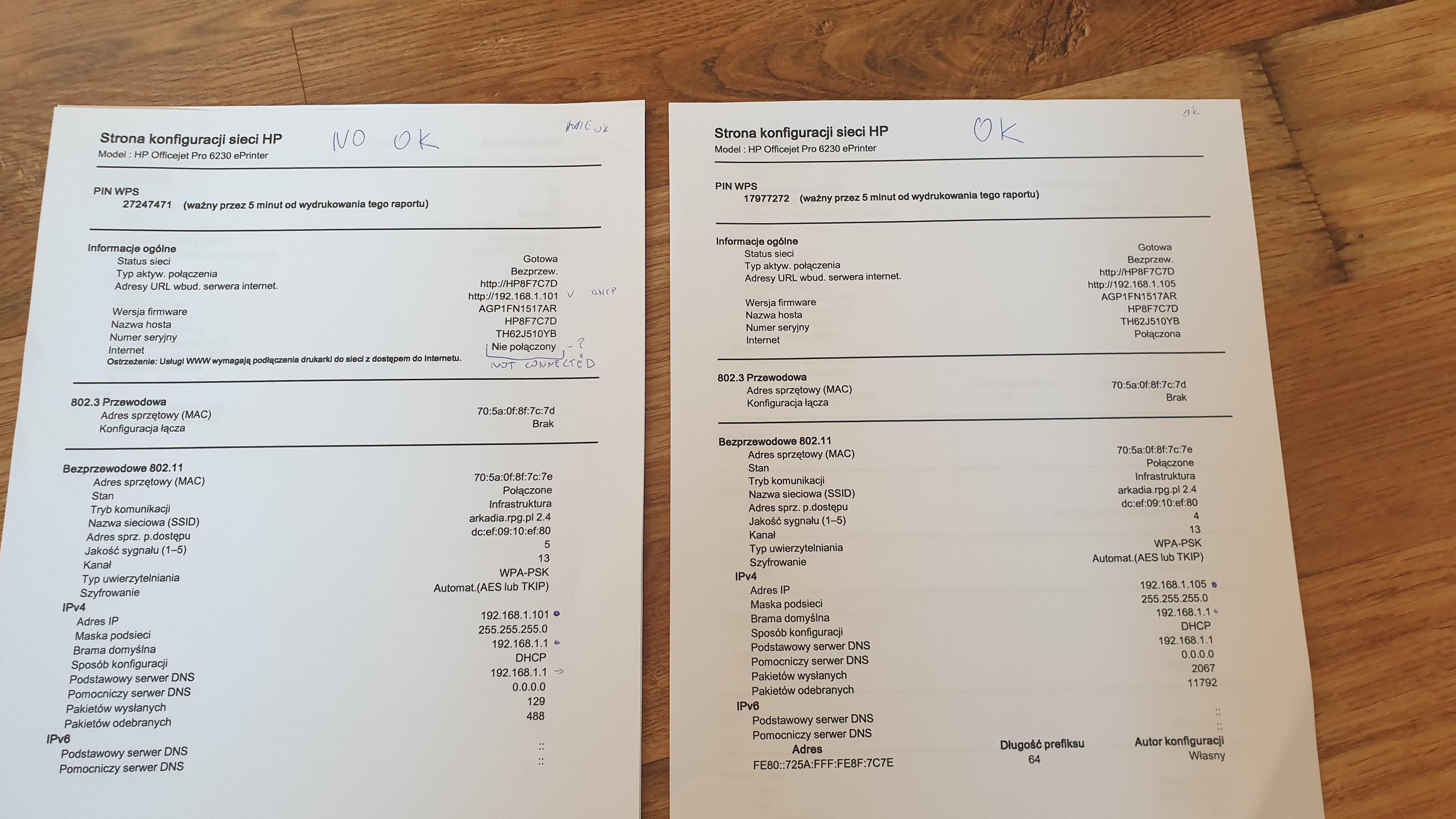 WIFI printing on HP OfficeJet 6230 ePrinter - problems with ... - HP ...