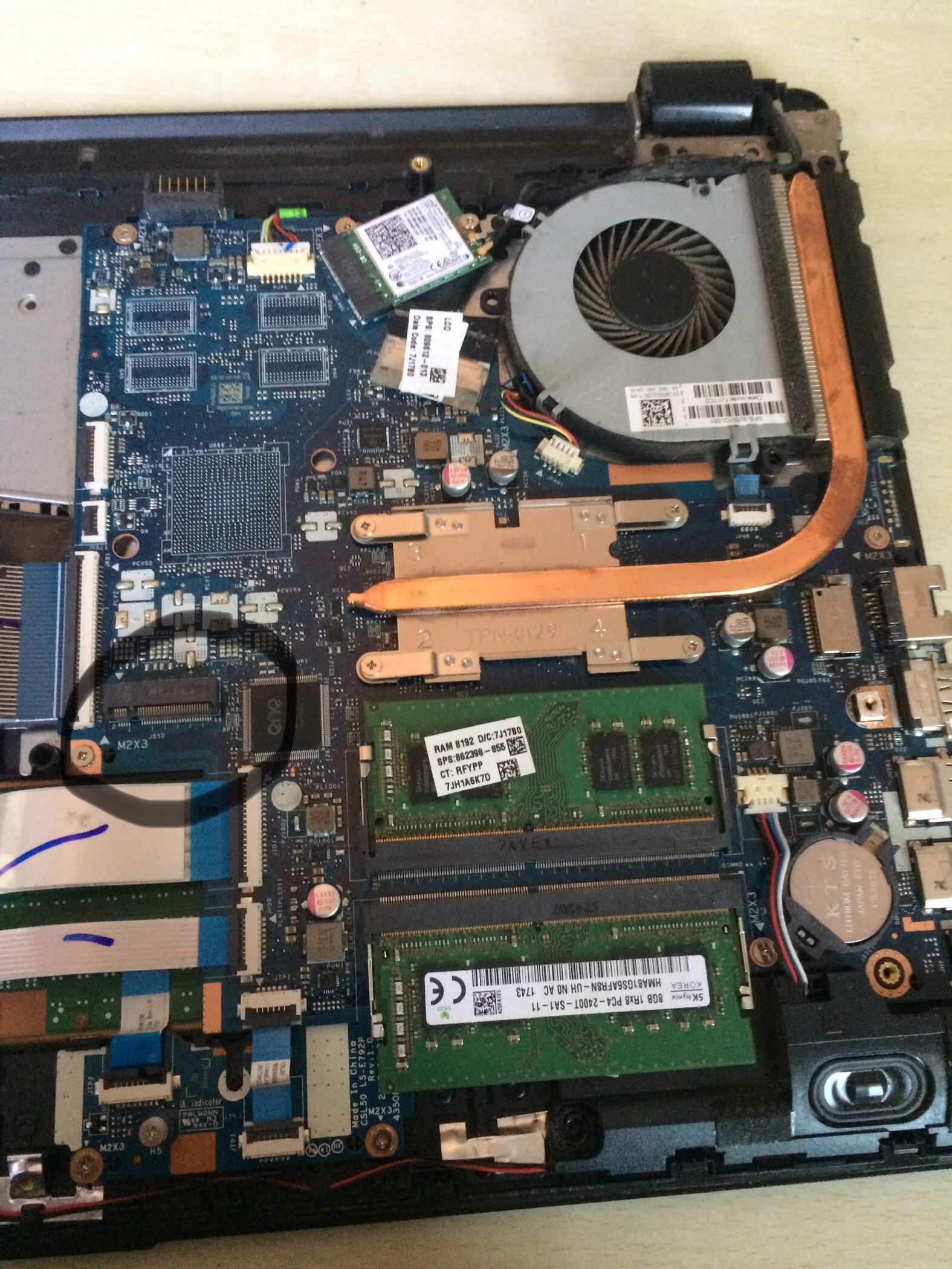 SSD slot identification - HP Support Community - 7589144